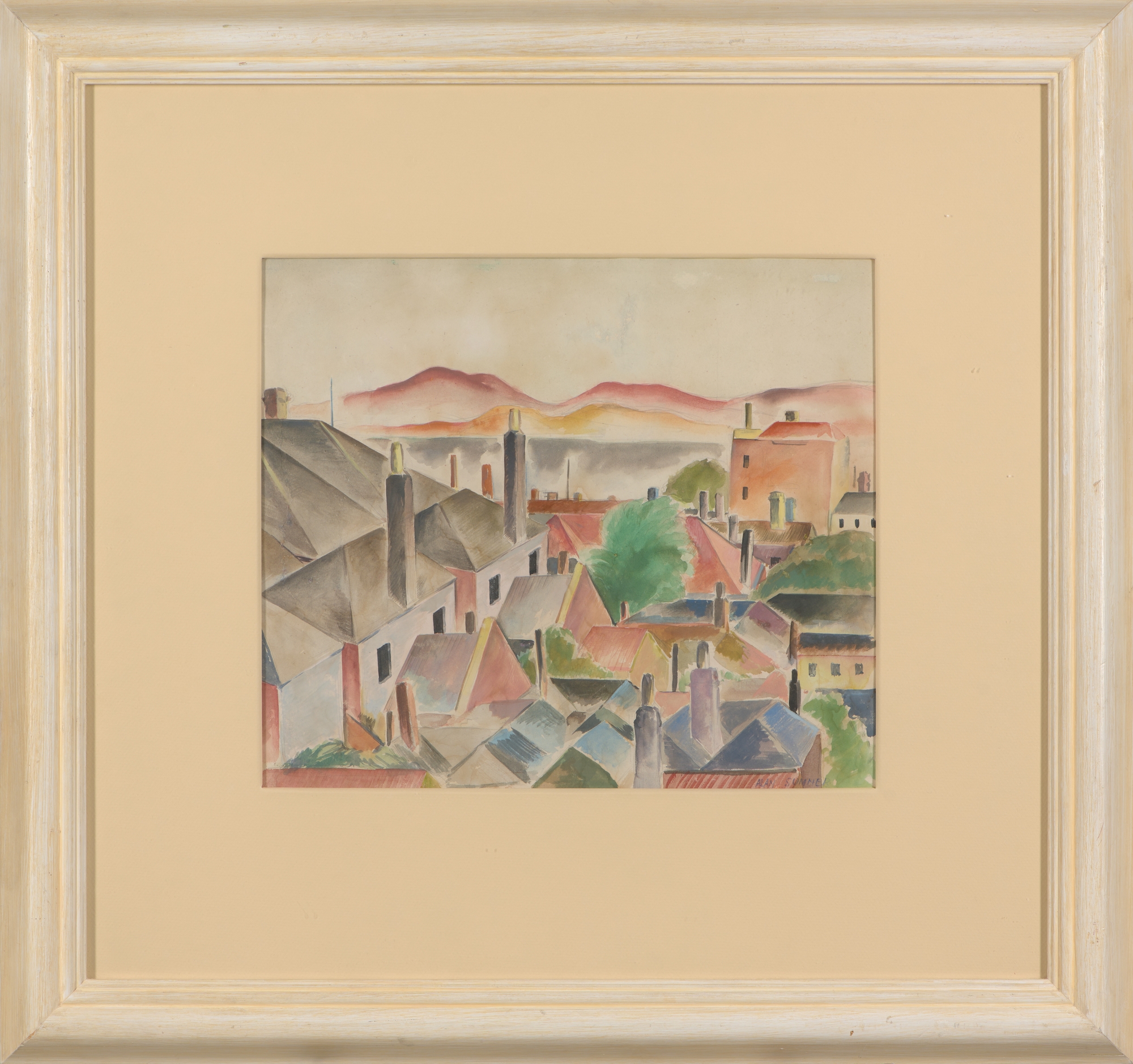 Alan Sumner | Rooftops | MutualArt