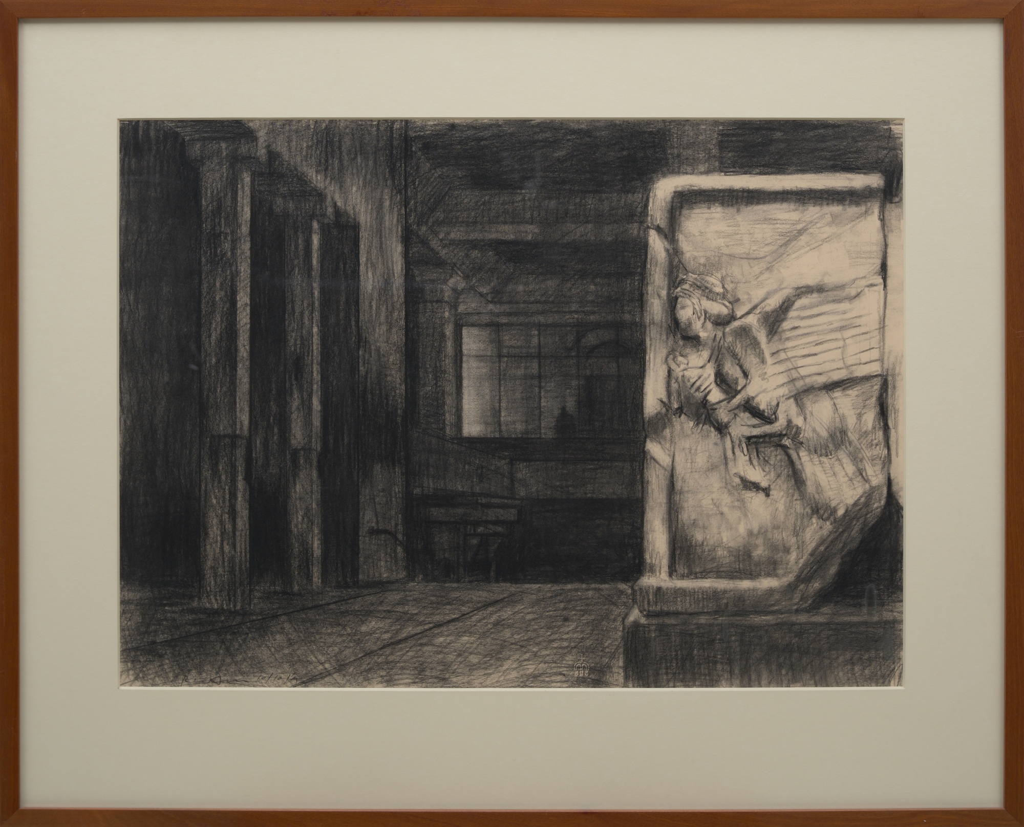 Rick Amor | Study for The Halls (2004) | MutualArt