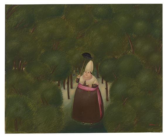 Fernando Botero | Maceta de flores (1967) | MutualArt