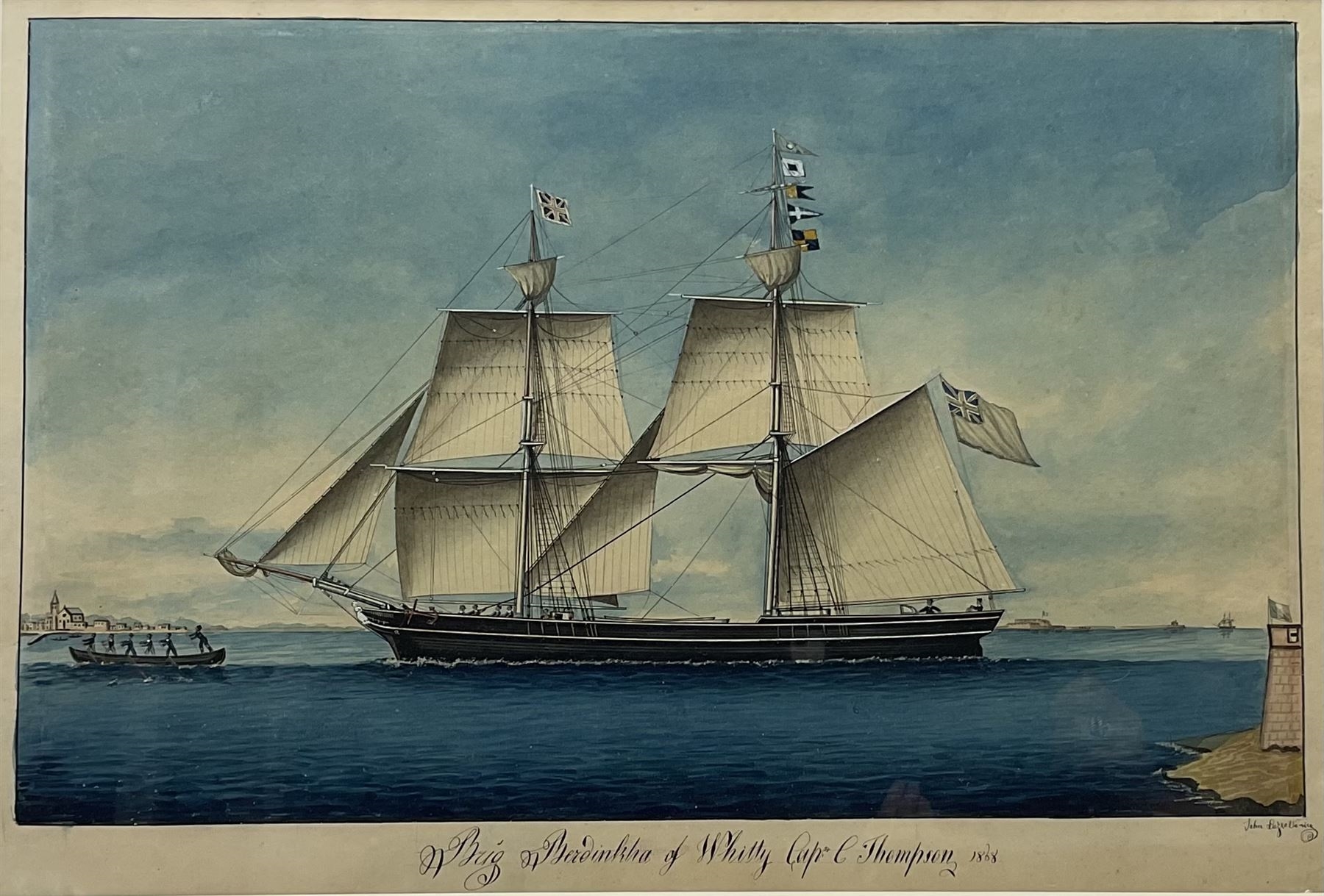 Giovanni Luzzo | Barque John Byers of Sunderland John Davies Master ...