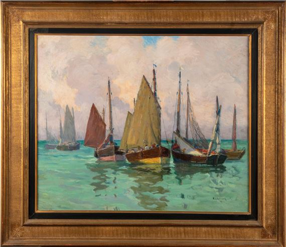 Paul André Jean Eschbach | The Sailboats | MutualArt