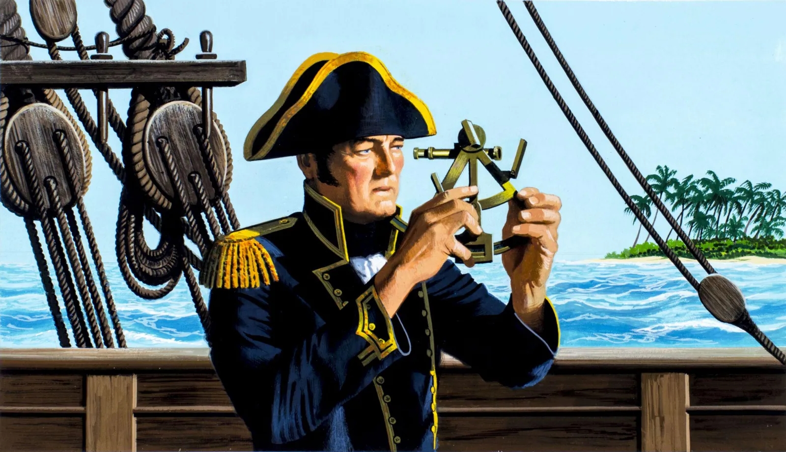 Dean Ellis | British Captain John Marshall (1995) | MutualArt