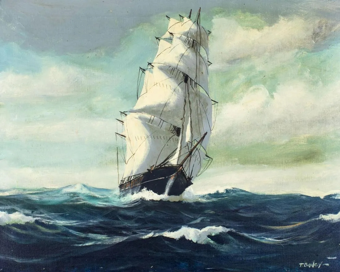 T. Bailey | Sail Ship | MutualArt