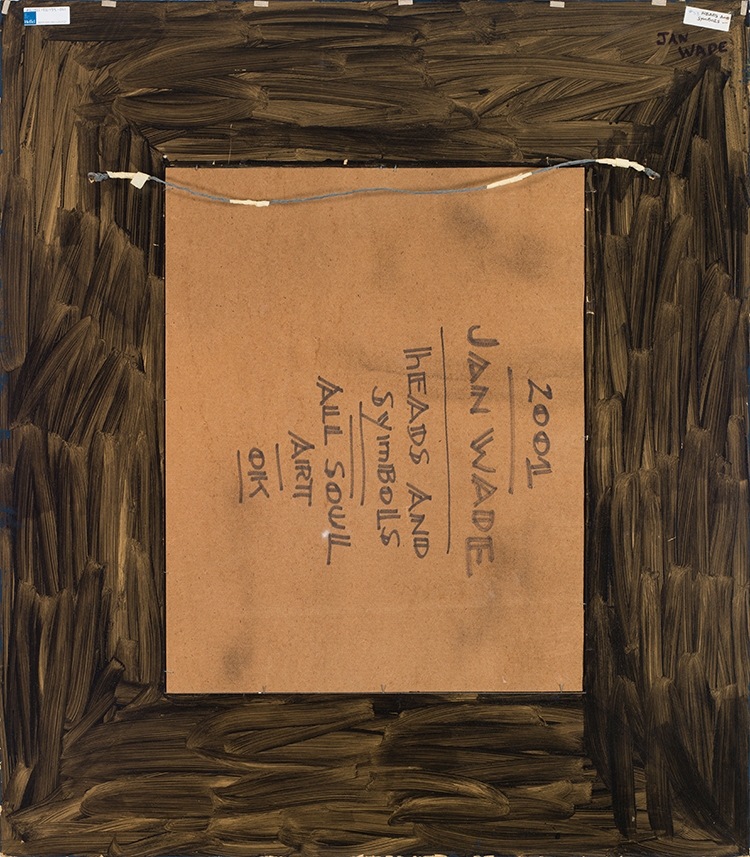 Jan Wade | Heads and Symbols (2001) | MutualArt