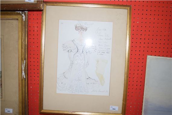 Shirley Russell | STUDY OF A FASHIONABLE LADY | MutualArt