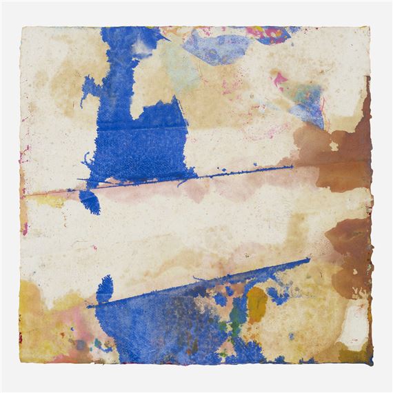Sam Gilliam | Untitled (Top Bunk) (1973) | MutualArt