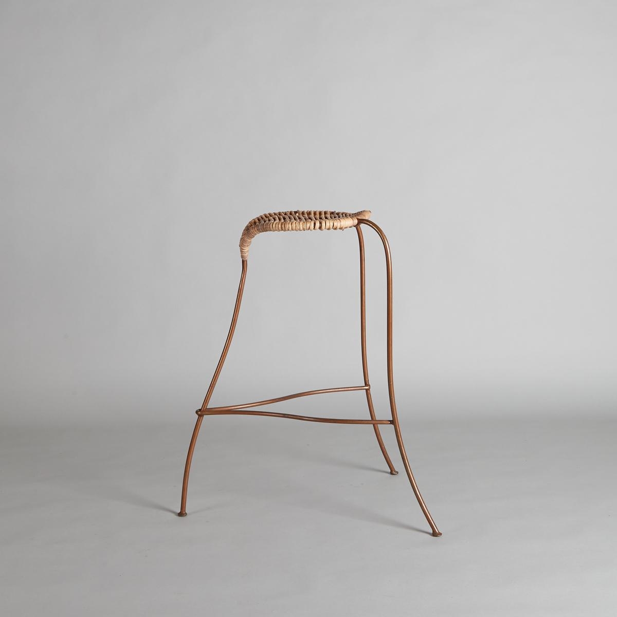 Stephane Rondel | A Rare Stephane Rondel Peanut Bar Stool | MutualArt