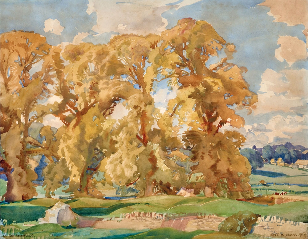 Hans Heysen | IN THE ADELAIDE HILLS | MutualArt