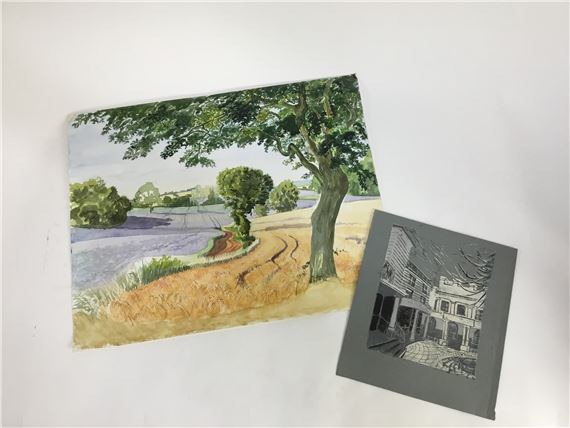 Penny Berry Paterson | large collection of unframed works on paper ...