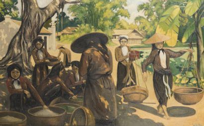 Maison des Beaux Arts de L’Indochine | Elève de Joseph Inguimberty ...