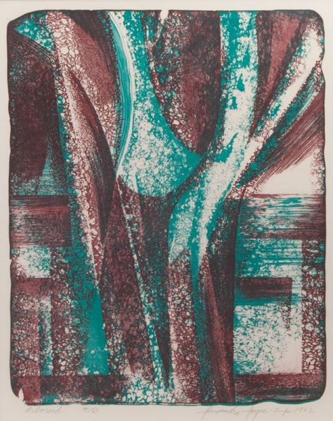 Alexandre Hogue | Arboroid (1962) | MutualArt