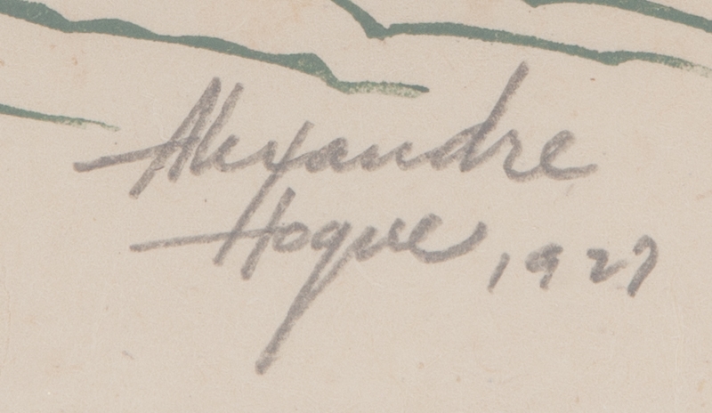 Alexandre Hogue | March Fantasy (1927) | MutualArt