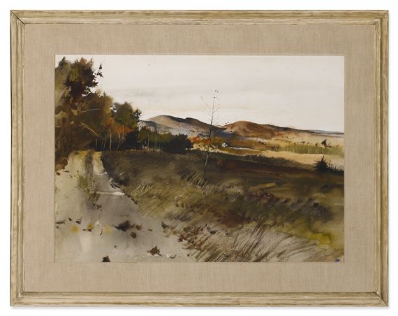 Andrew Wyeth | Beech Hill (1948) | MutualArt