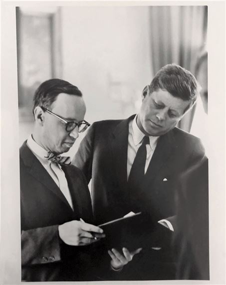 Art Rickerby | John Fitzgerald Kennedy and Arthur Schwesinger at White ...