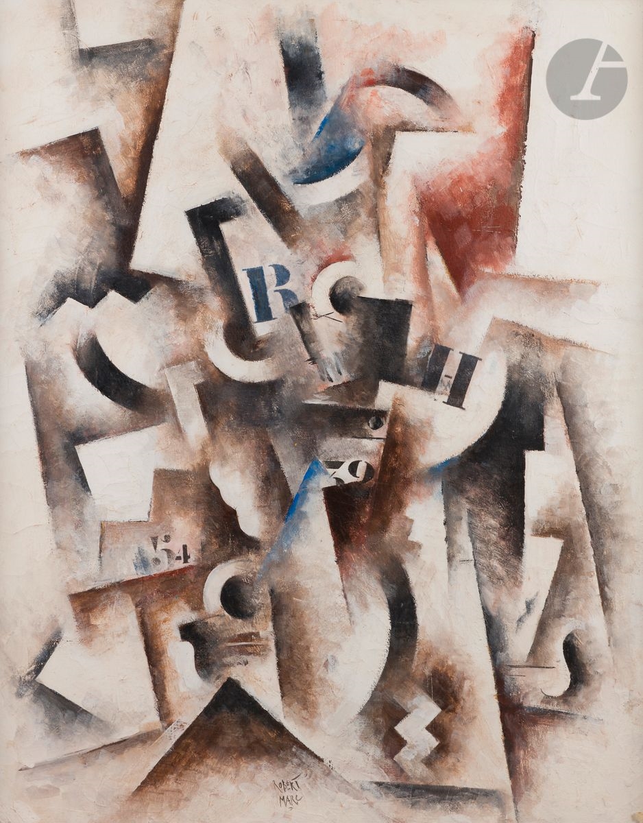 Robert Marc | Cubist composition | MutualArt
