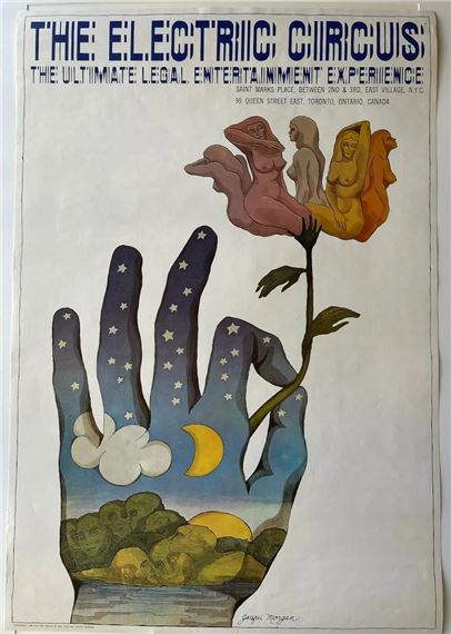 Jacqui Morgan | Electric Circus 1969 | MutualArt