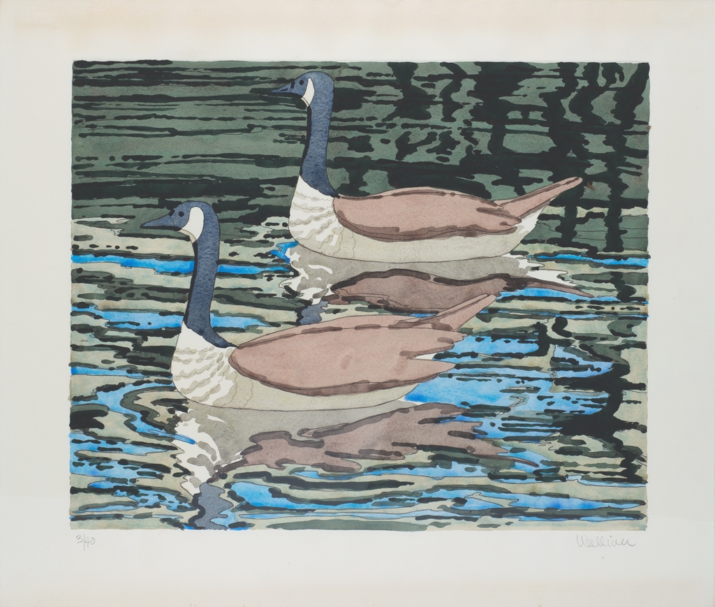 Neil Welliver | Canadian Geese | MutualArt