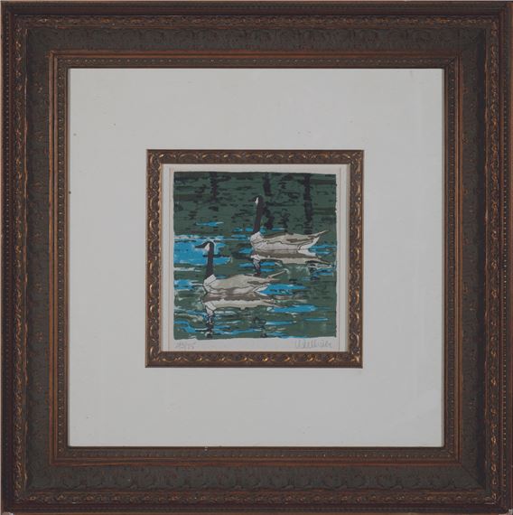 Neil Welliver | Canada Geese | MutualArt