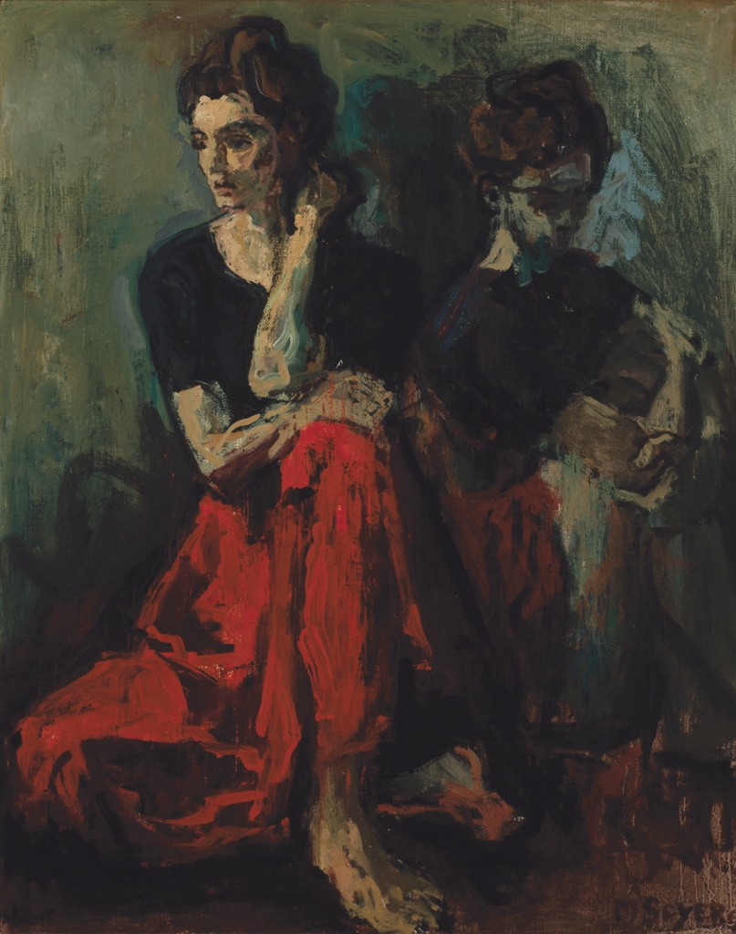 Moses Soyer | Dancers at Rest | MutualArt