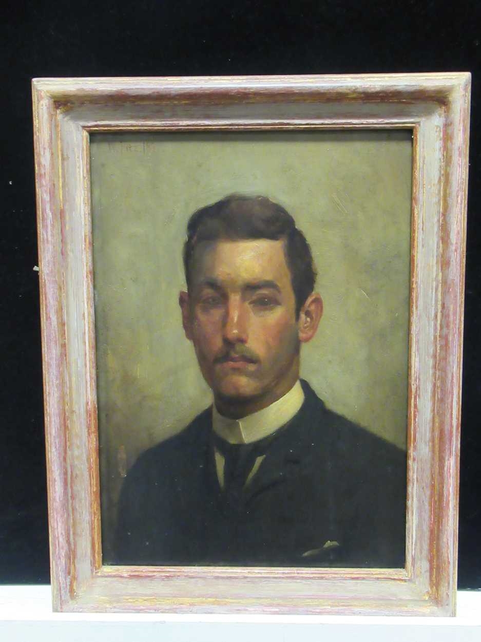 William Fitz |, portrait of a gentleman, (1888) | MutualArt