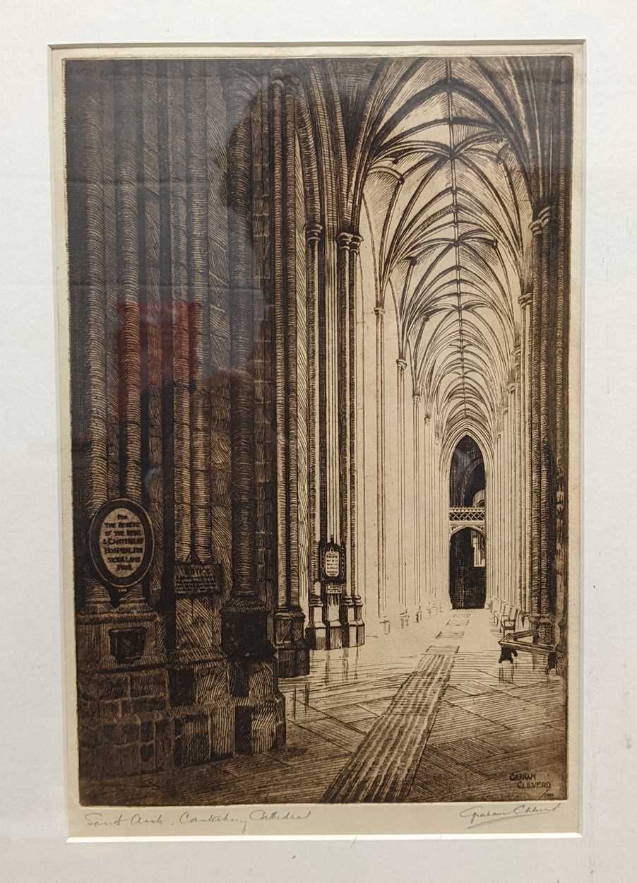 Graham Clilverd | Four architectural etchings | MutualArt