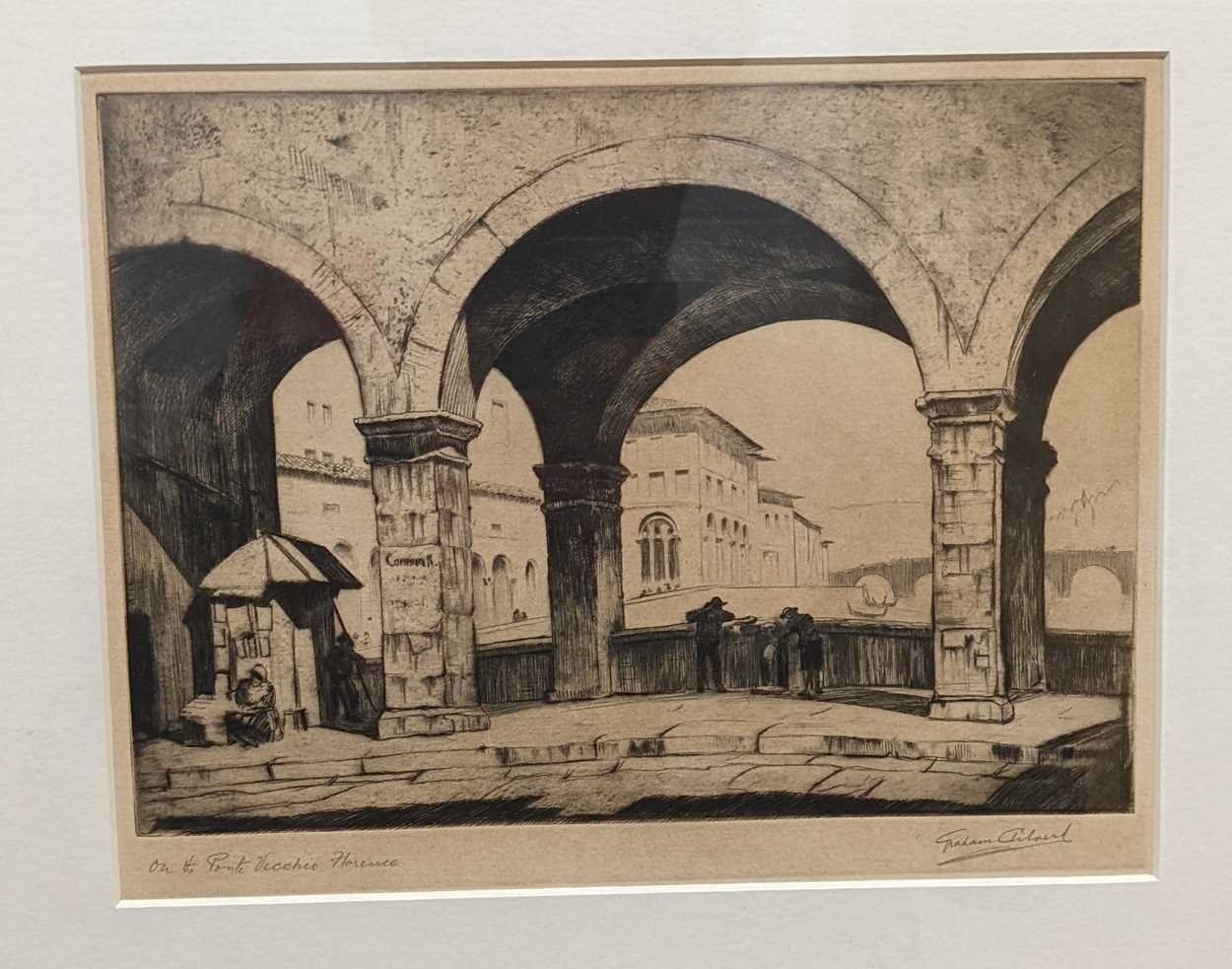 Graham Clilverd | - Three etchings of Italy - The bridge of sighs ...