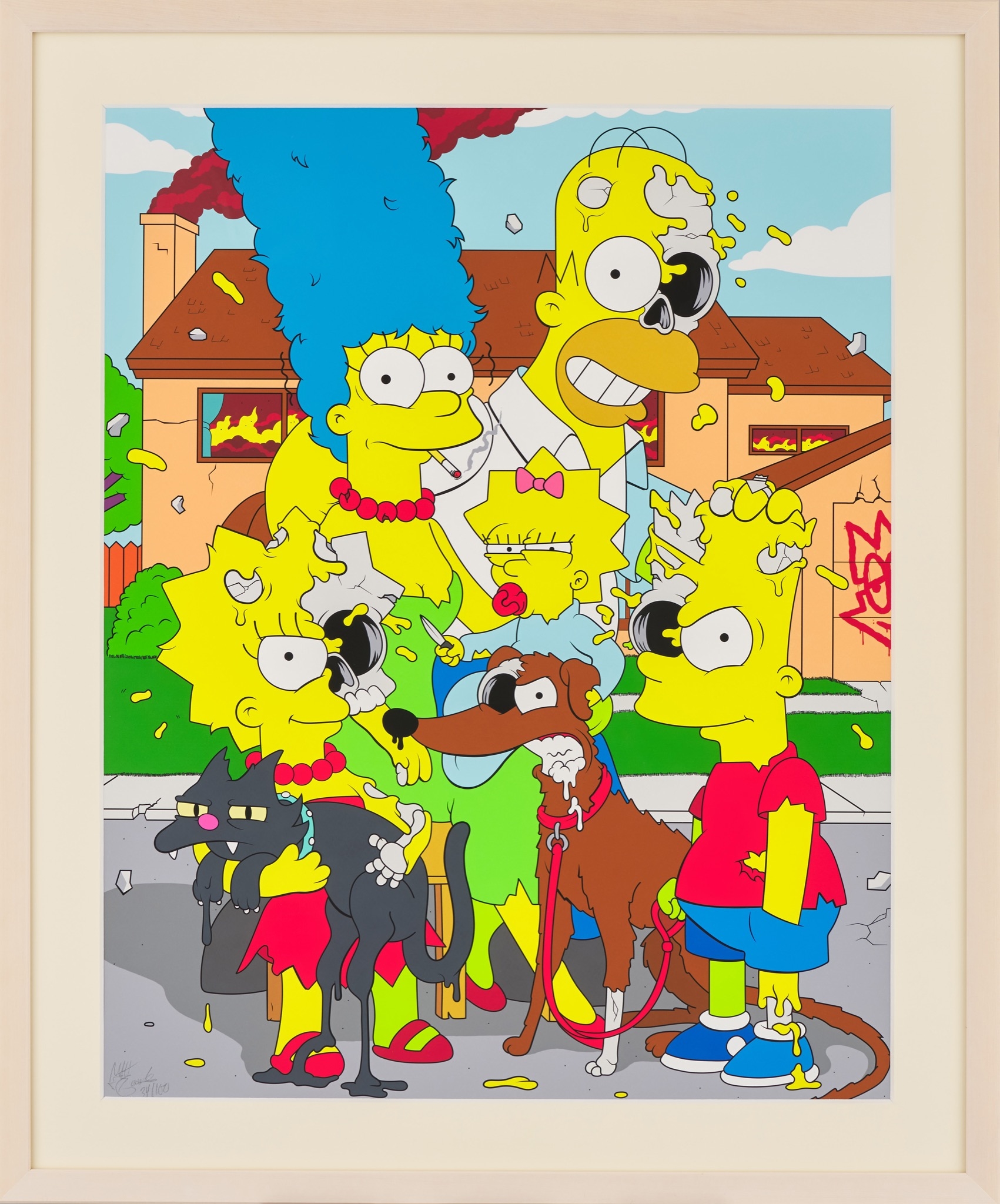 Matt Gondek | Deconstructing the Simpsons (2020) | MutualArt