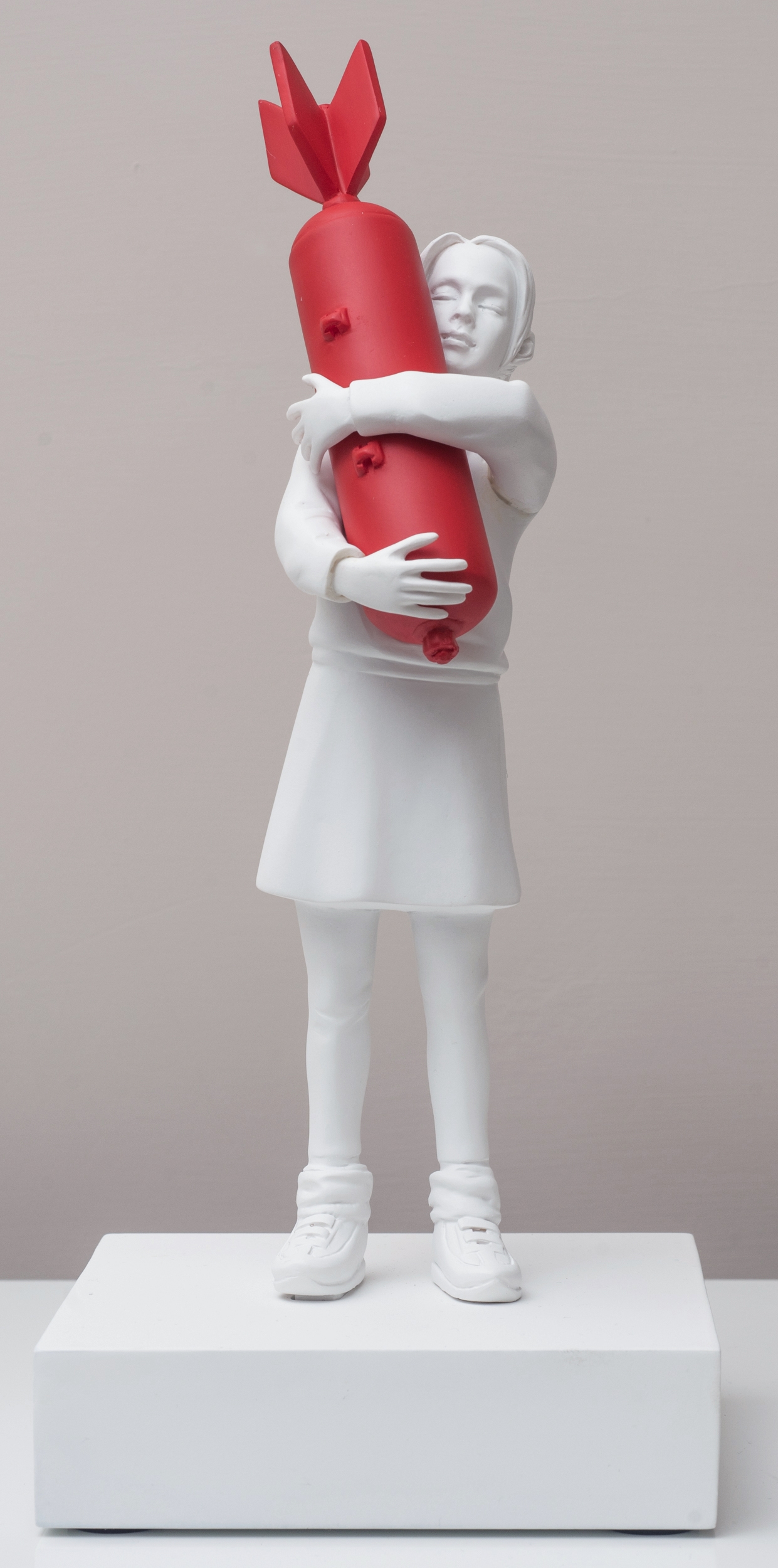 Banksy | Bomb girl (2017) | MutualArt
