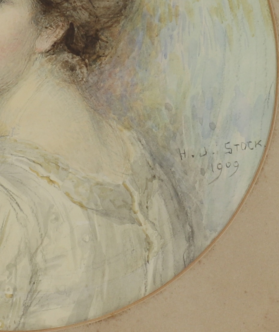 Henry John Stock | Portrait of the Hon. Fenella Bowes-Lyon (née Fenella ...