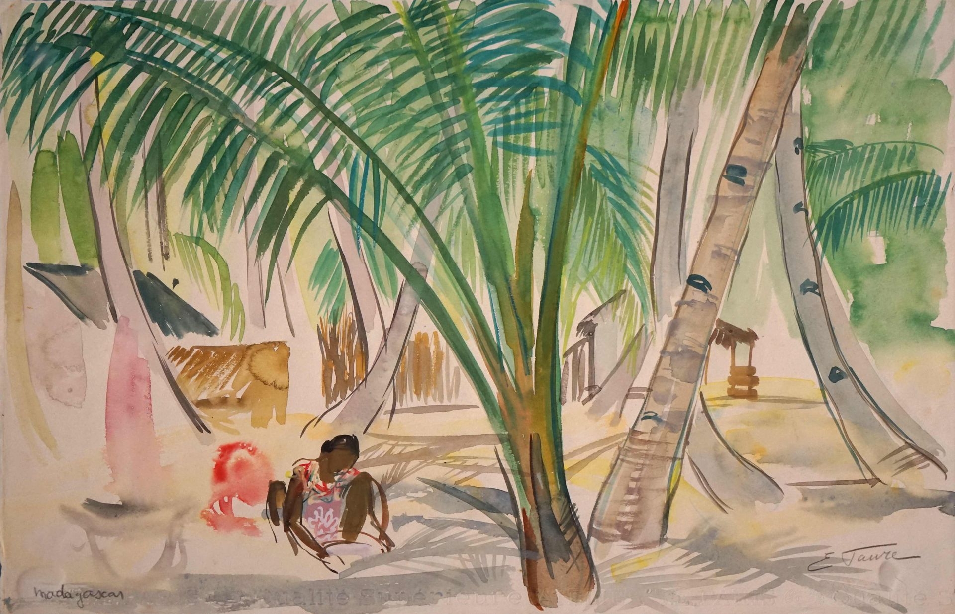 Elisabeth Faure | Palmiers | MutualArt