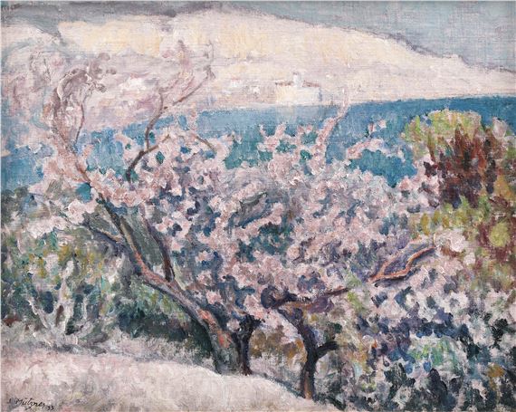Samuel Mutzner | Tayu-San in the Garden (1913) | MutualArt