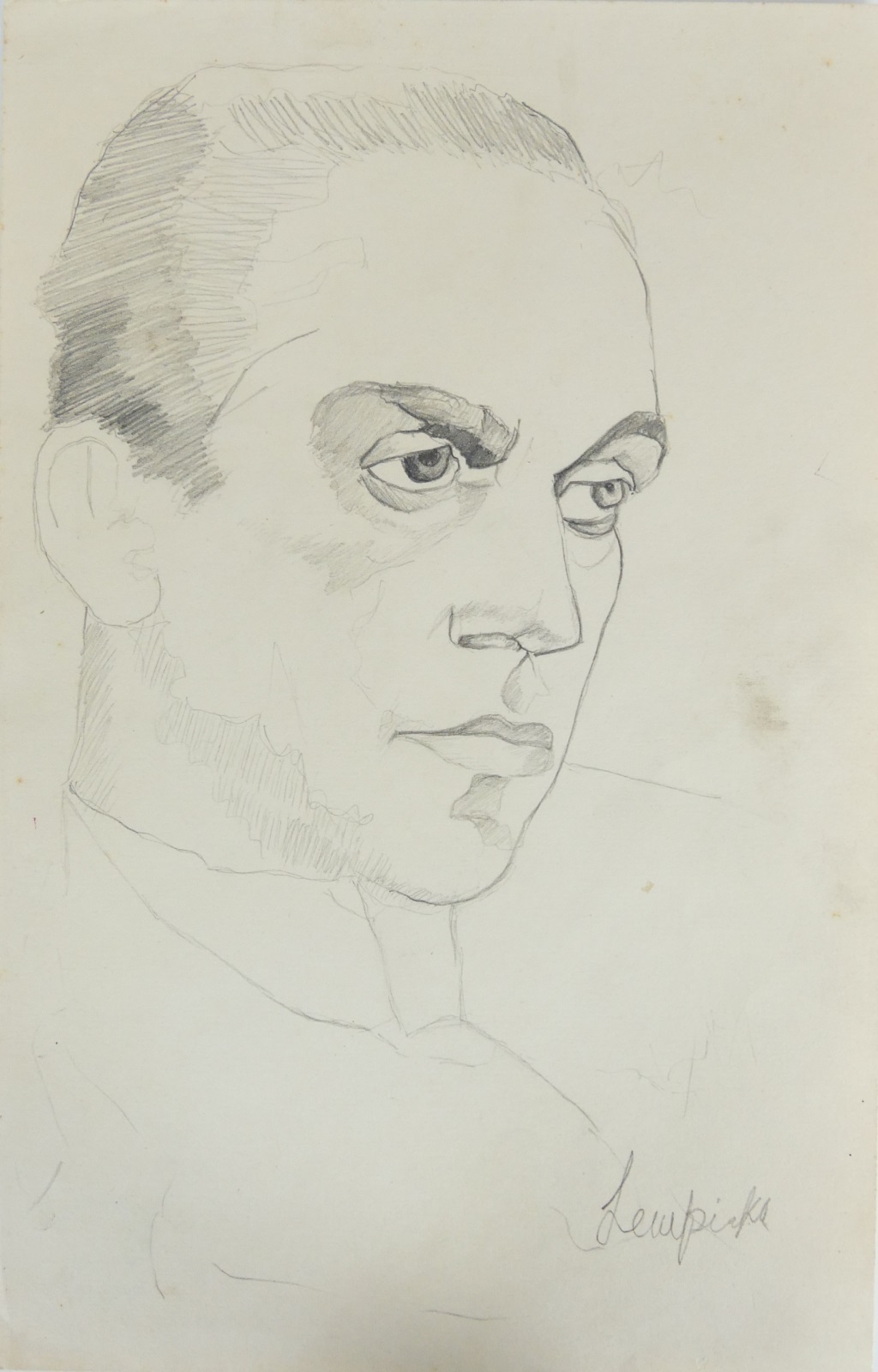 Tamara de Lempicka | Portrait of a man | MutualArt