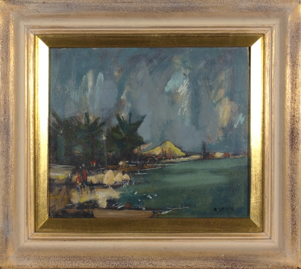 Robert Grieve | FIGURES ON THE FORESHORE | MutualArt