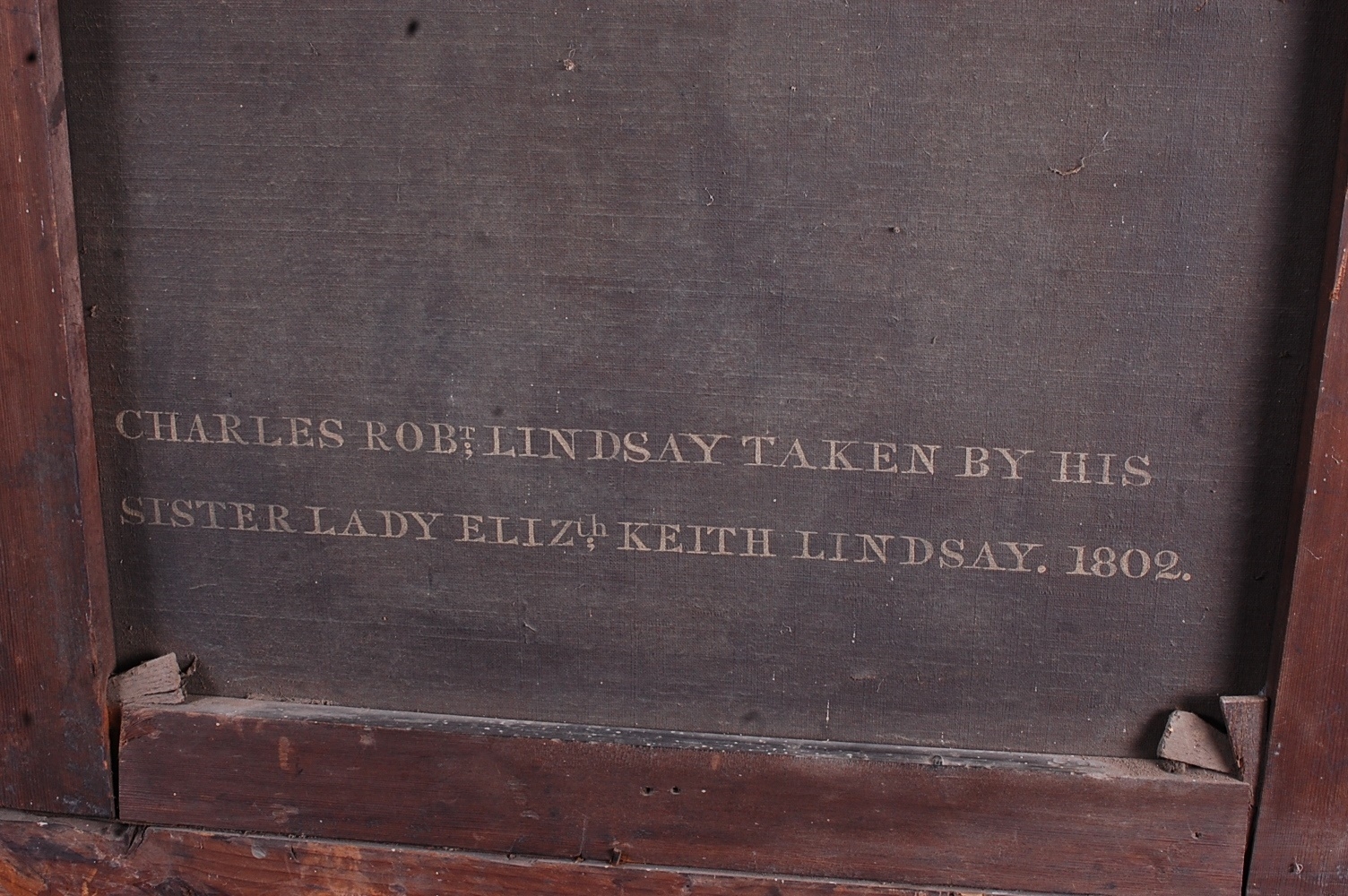 Lady Elizabeth Keith Heathcote | Half-length portrait of a young Robert ...