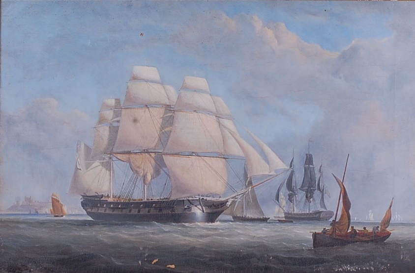 John Scott | The barque Cowslip off the mouth of the Tyne. | MutualArt