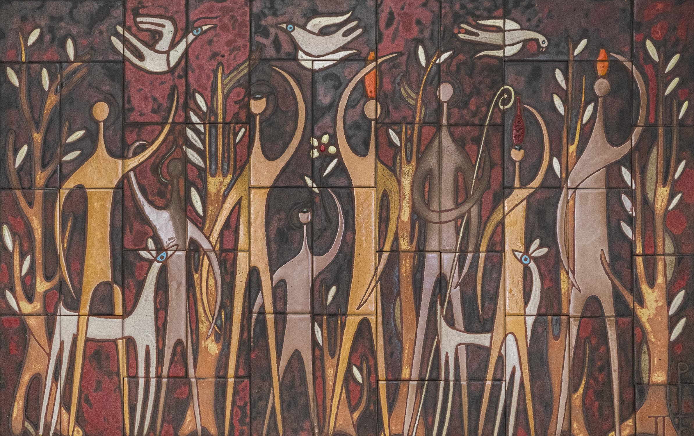 Panos Valsamakis | Feast in the forest | MutualArt