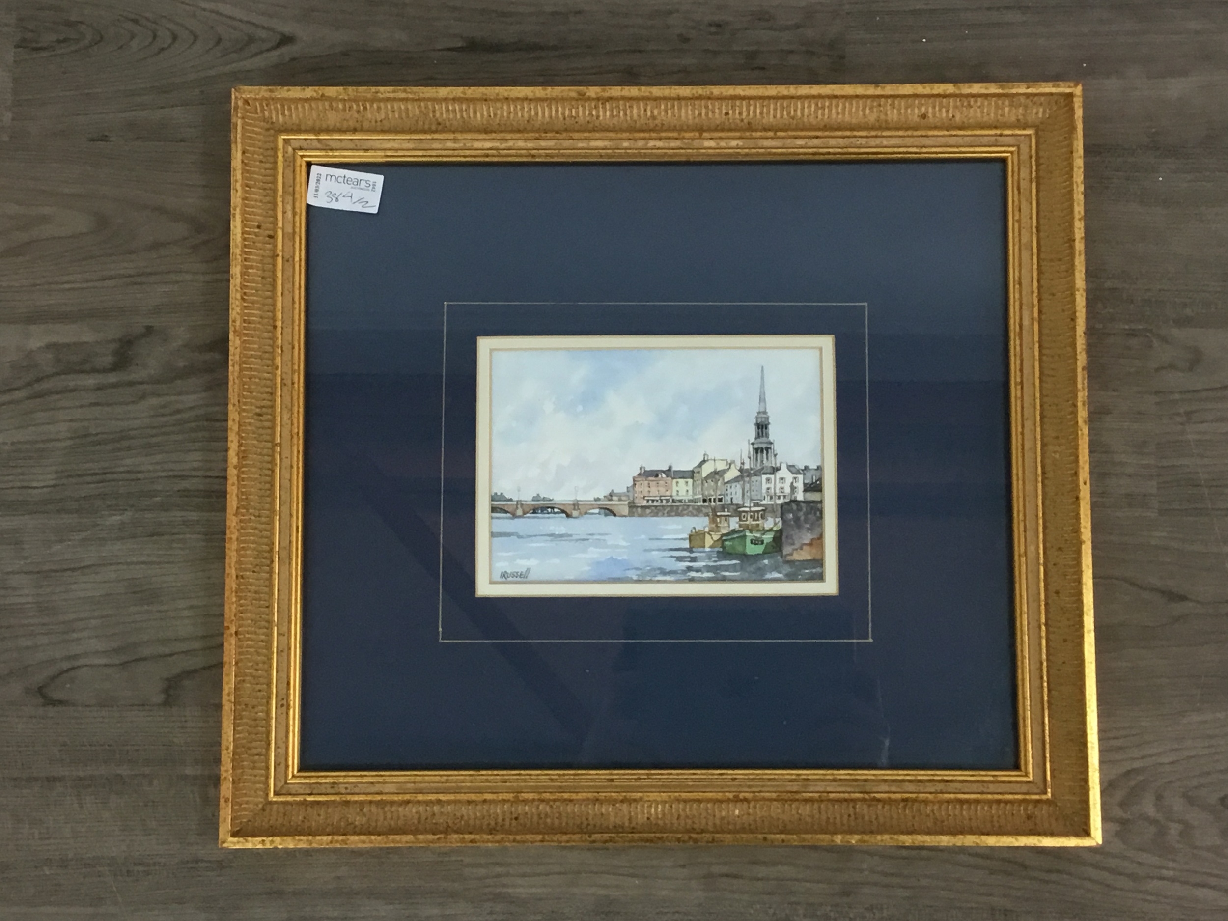 Irvine Russell | A PAIR OF WATERCOLOURS BY IRVINE RUSSELL | MutualArt