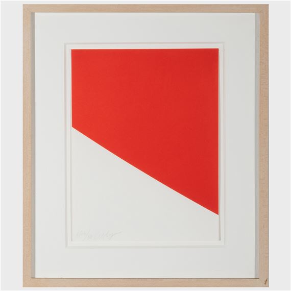 Ellsworth Kelly | 5 Works: Blue Curve; Red Curve; Green Curve; Black ...