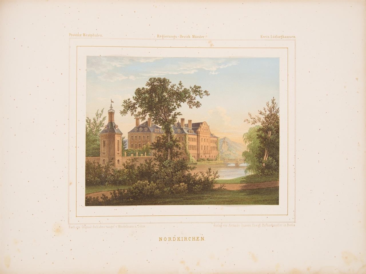 Alexander Duncker | Die ländlichen Wohnsitze, Schlösser und Residenzen ...