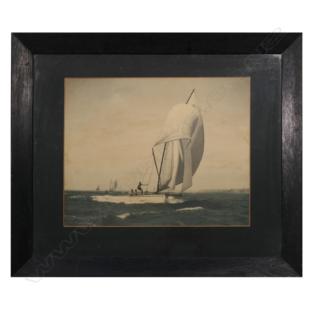Henry Winkelmann | Mullet boats on the Waitamata Harbour | MutualArt