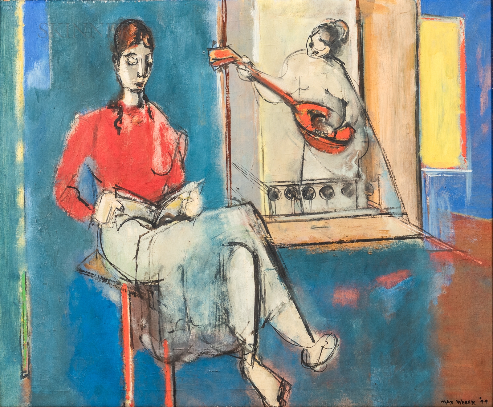 Max Weber | New York (1913) | MutualArt