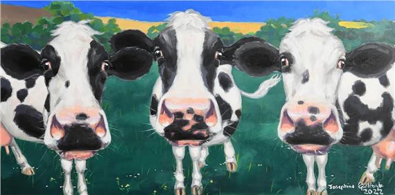 Josephine Guilfoyle | Blossom, Veronica and Jane (2022) | MutualArt