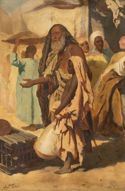 A. Fabiani | The beggar - The water carrier. | MutualArt