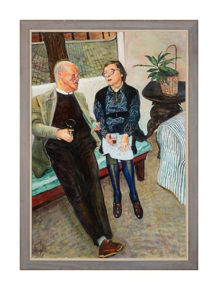 Carel Weight | Self Portrait with Nancy Carline | MutualArt