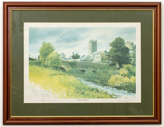 Peter Curling | Fethard from below Watergate Bridge | MutualArt
