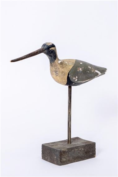 French School, 19th Century | A carved wooden antique Snipe Gunning ...