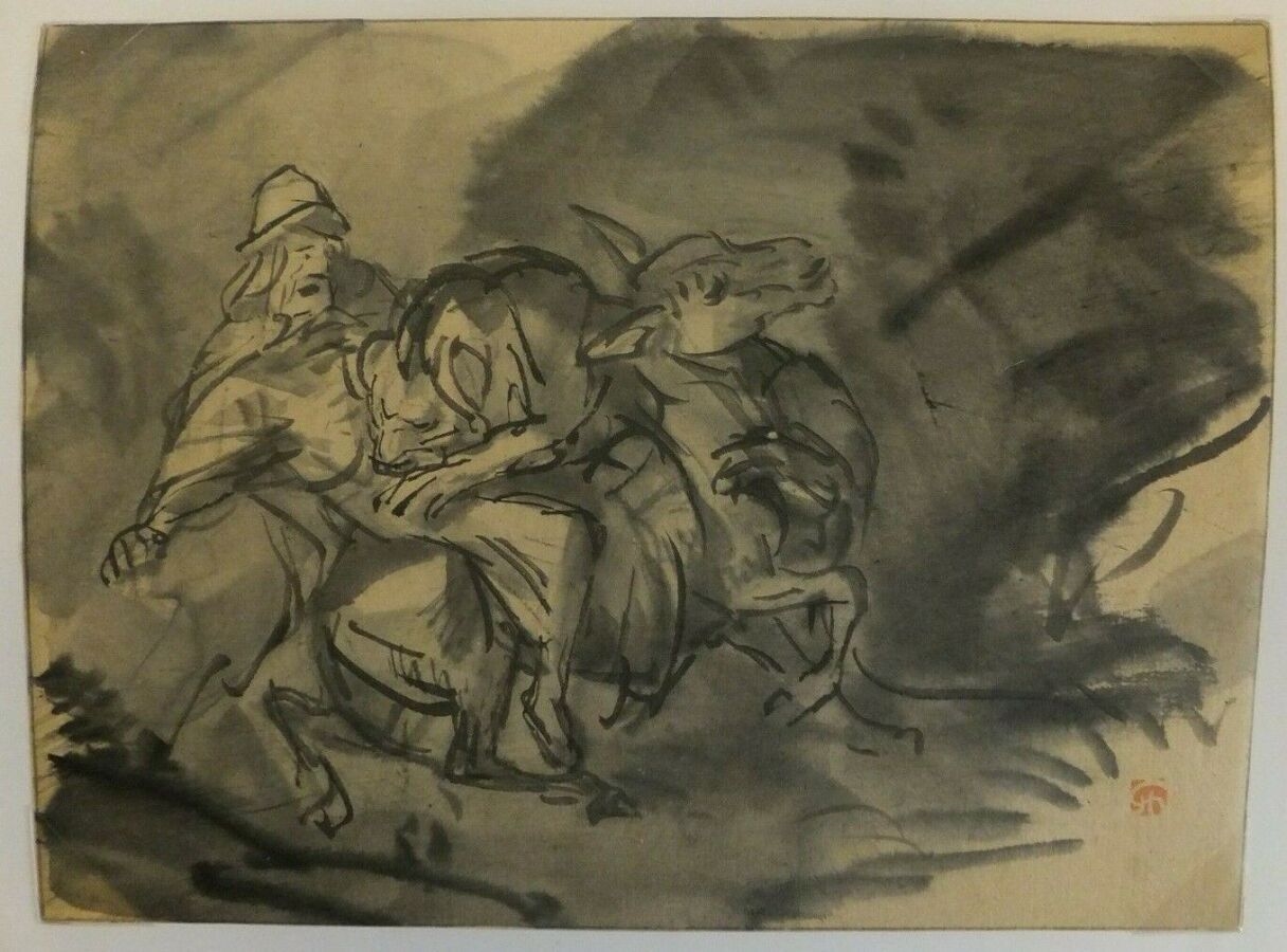 Jules Chadel | The Great Lion Hunt (1930) | MutualArt