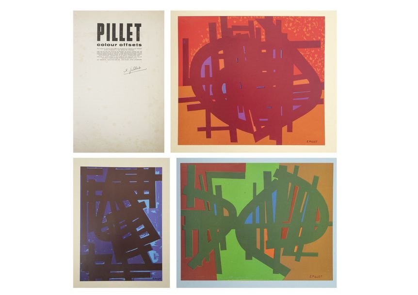 Edgard Pillet | Colour Offsets. (1956) | MutualArt