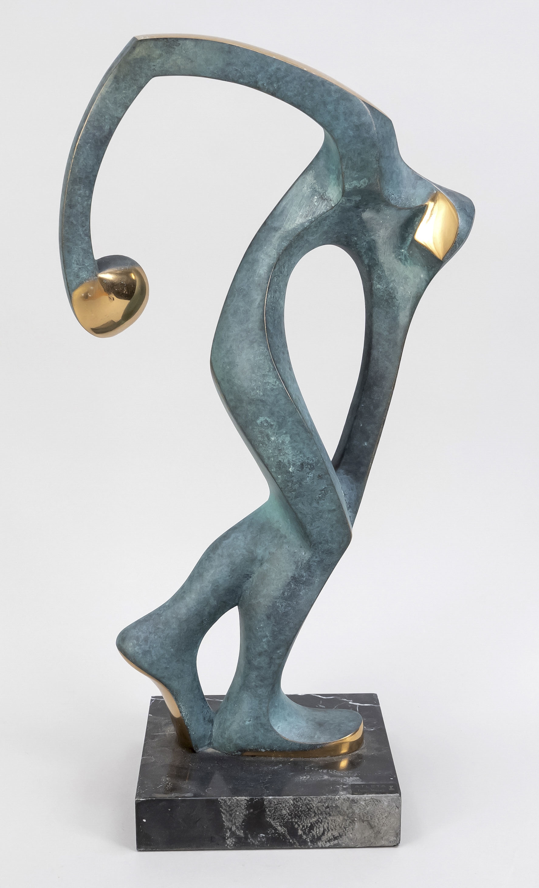 Tony Morey | athlete in a moving pose | MutualArt