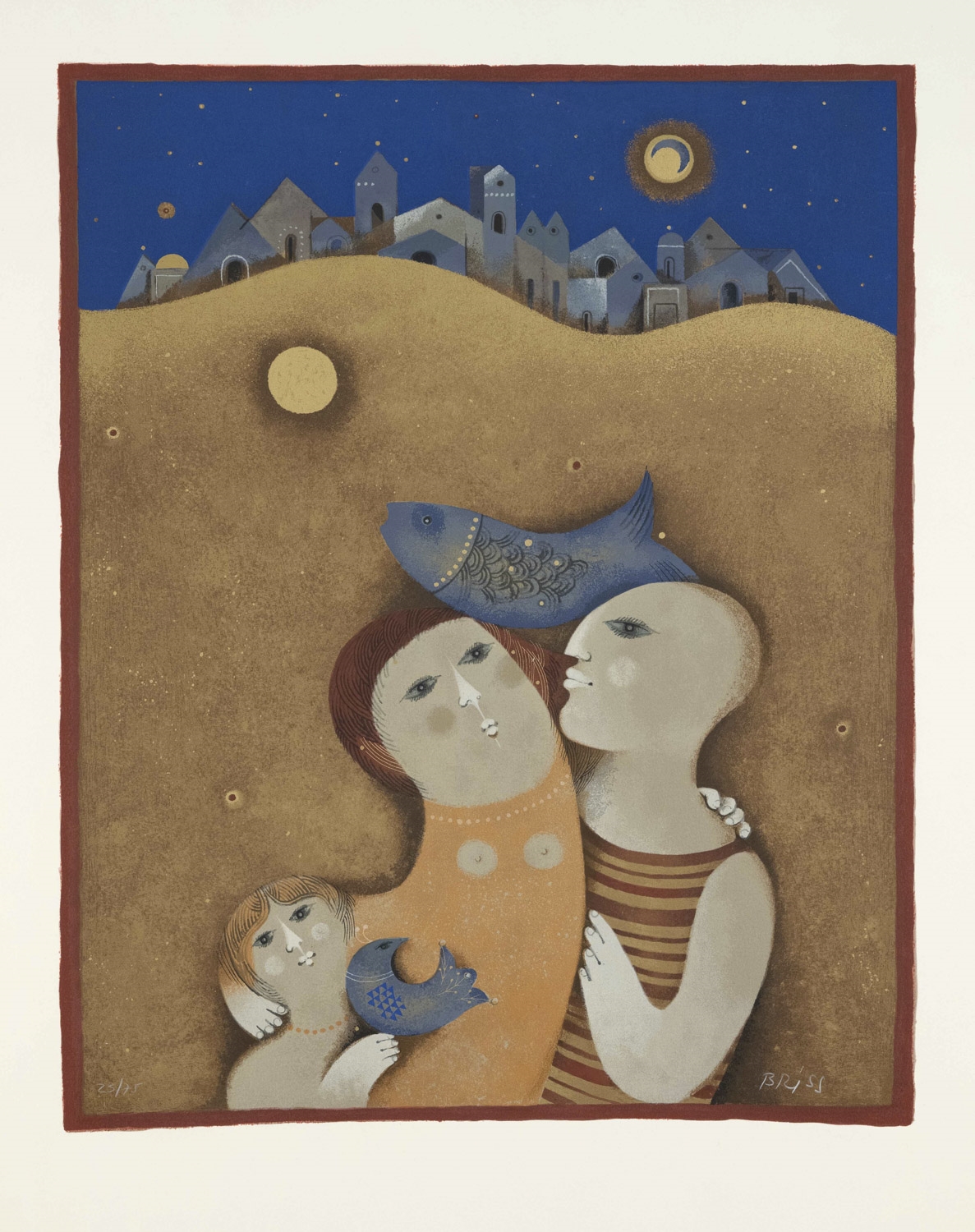 Sami Briss | Romanian-born painter and graphic artist | MutualArt